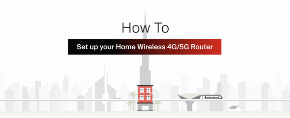 Home Wireless Internet: Free 5G router | Etisalat UAE